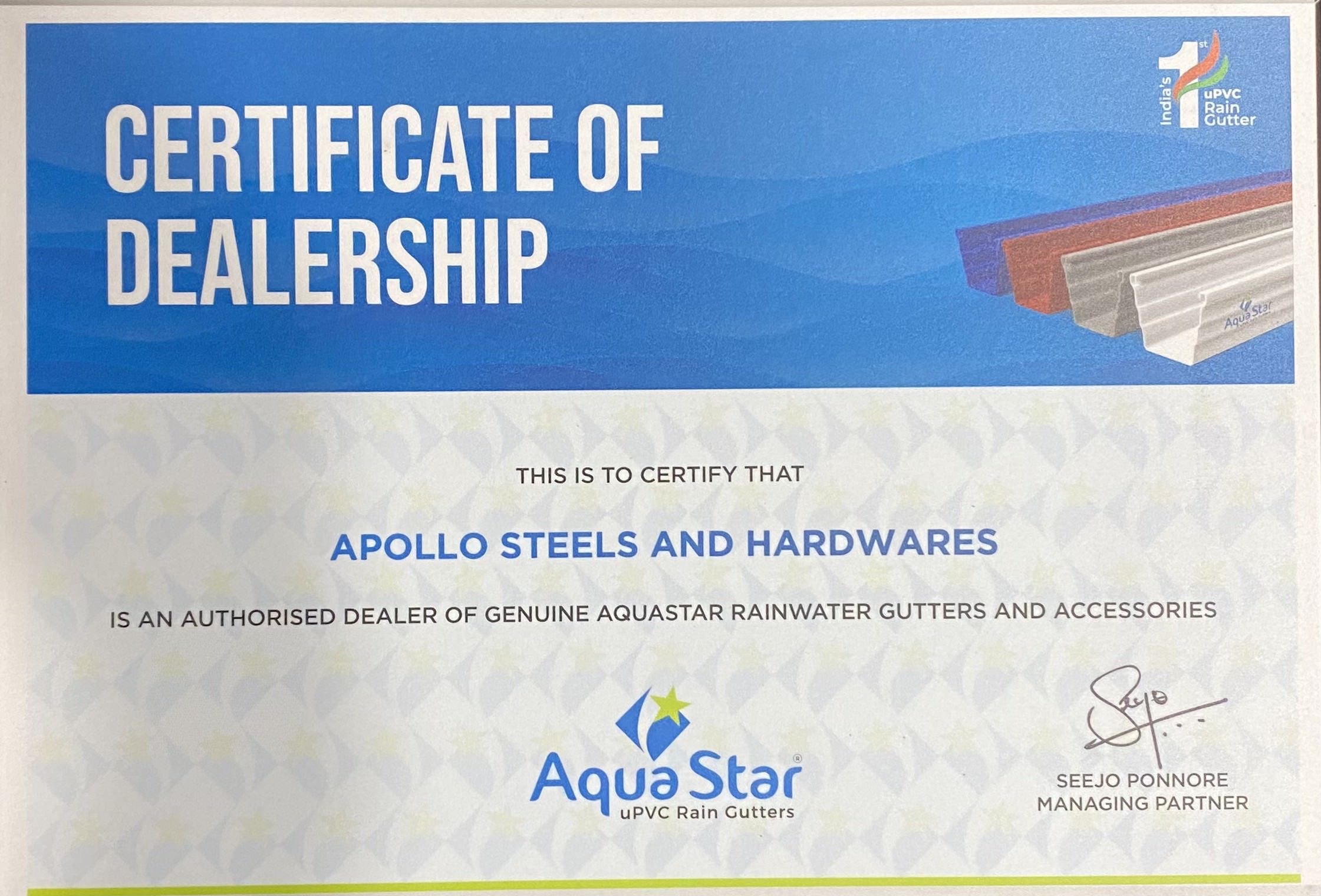 APOLLO STEELS